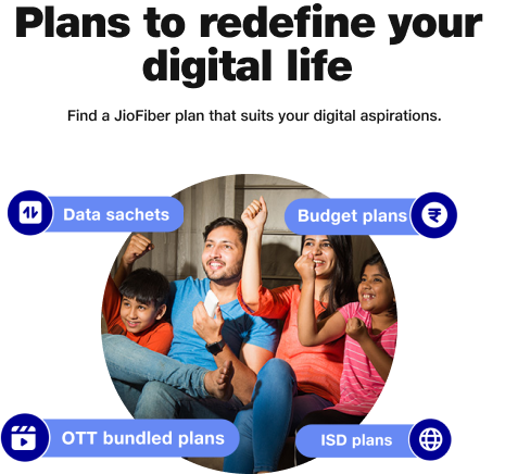 Wi-Fi Recharge Online | Jio Fiber Broadband & Internet Recharge