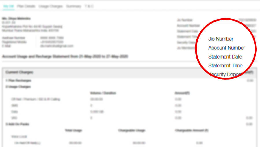 Pay for Inactivate Accounts | Jio